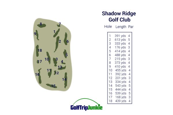 Shadow Ridge Golf Club | Golf Trip Junkie